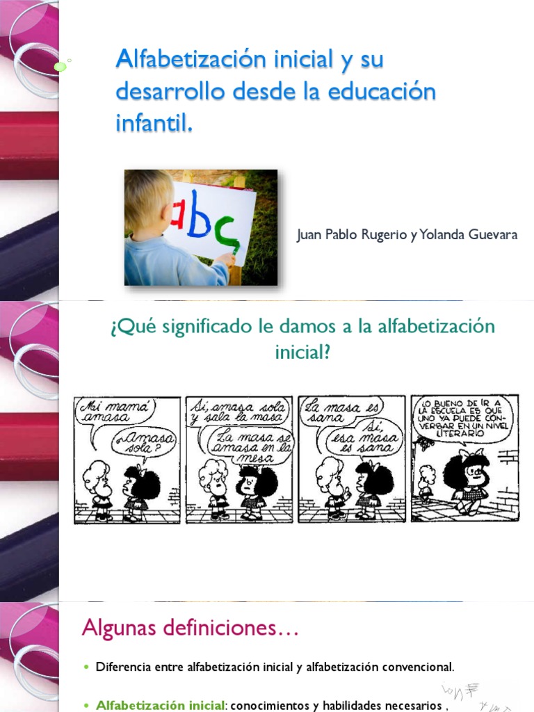 Alfabetización Inicial | PDF | Habla | Literatura
