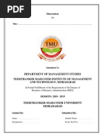 Guidelines of Proposal Thesis and Viva Presentation For MBS TU | PDF ...
