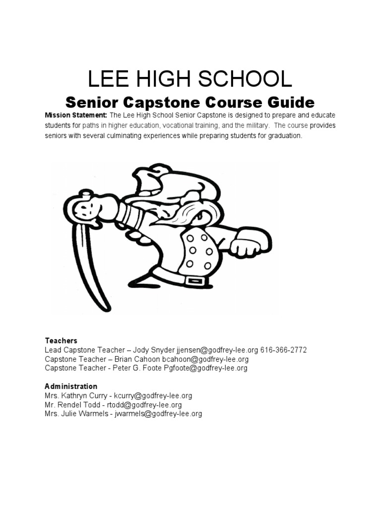 Capstone Course Guide 2019 | PDF | Mentorship | Academic Dishonesty