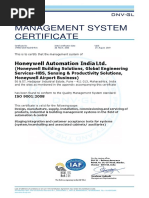 Havells Certificate | PDF