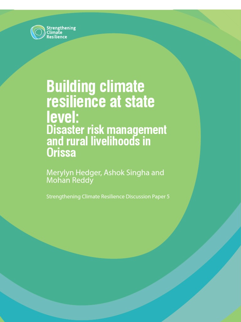 Orissa State Level | PDF | Climate Resilience | Hazards