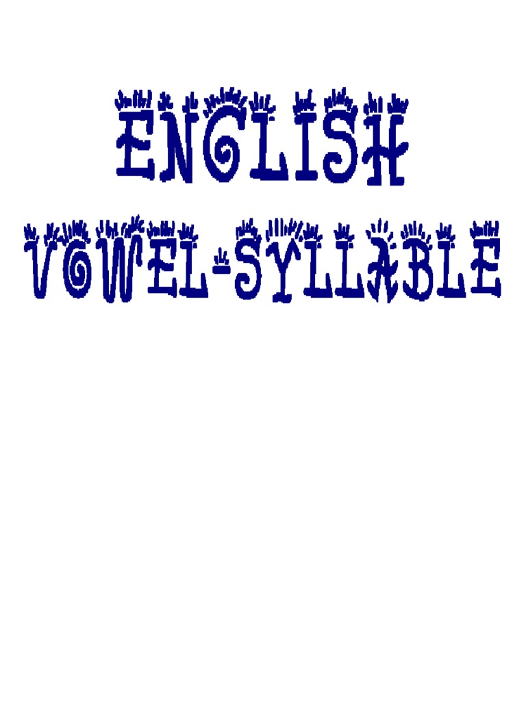 Classification and Description of English Monophthongs | PDF | Syllable ...