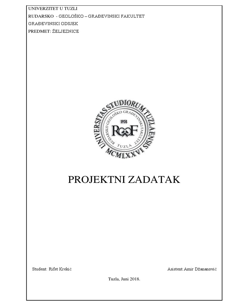 Tehnicki Opis I Proracun | PDF