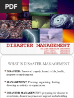 Evs Disaster Management | PDF | Natural Disasters | Emergency Management