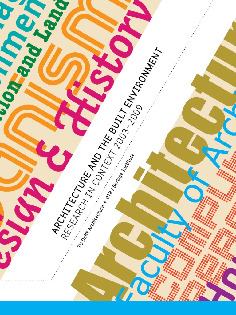Architecture and The Built Environment - Research in Context | PDF ...