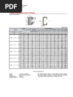 Lipped Channel (Baja Kanal C Ringan) : Product Specifications | PDF ...