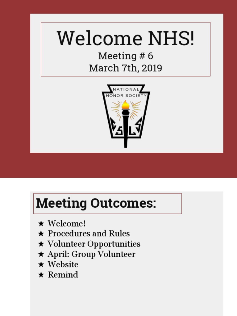 Meeting 6 | PDF
