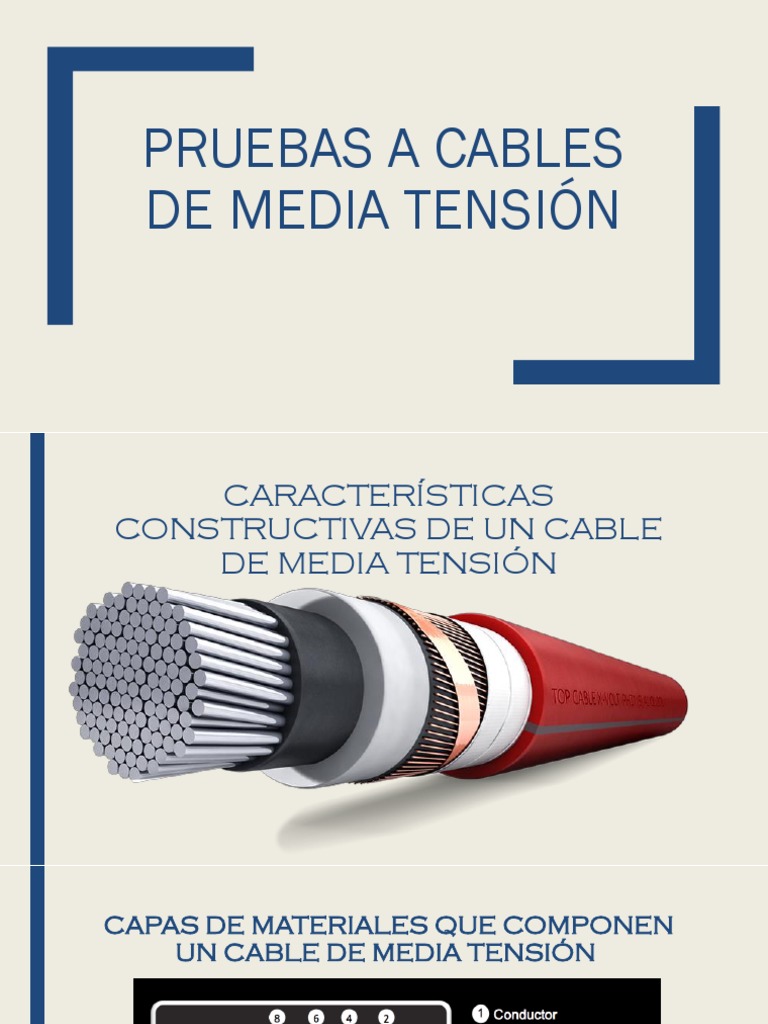 Partes de Un Cable XLP | Descargar gratis PDF | Aislador (Electricidad ...