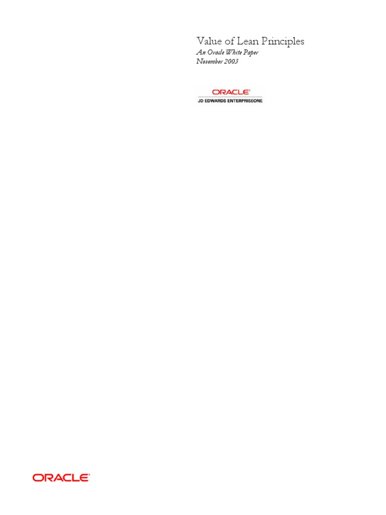 Lean Principles | PDF | Lean Manufacturing | Business Process