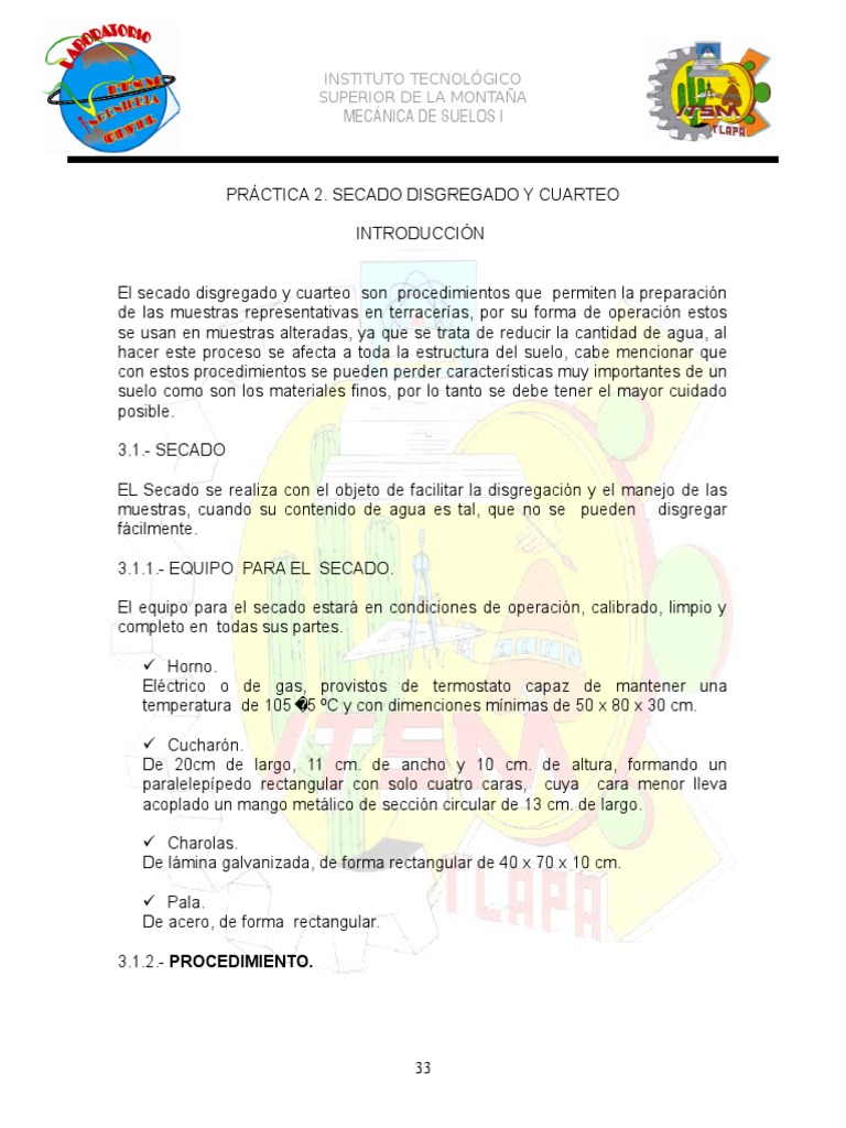 Practica 2 - Secado, Disgregado y Cuarteo | PDF | Madera | Mecánica de ...