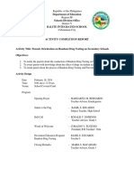 Sample Request Partnership With Pdea | PDF | Self-Improvement | Lifestyle