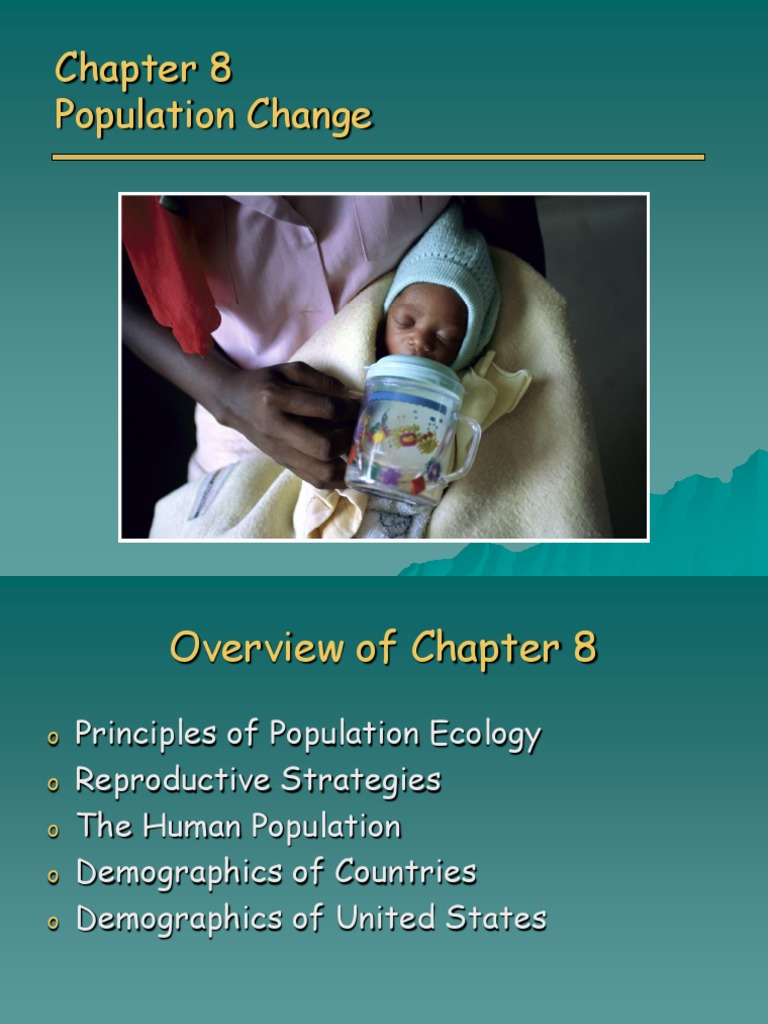 Lecture - Chapter 8 - Population Ecology-Demography | PDF | Population ...
