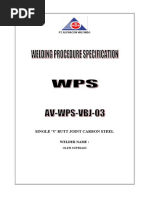 03 WPS PQR For FCAW | PDF | Welding | Construction