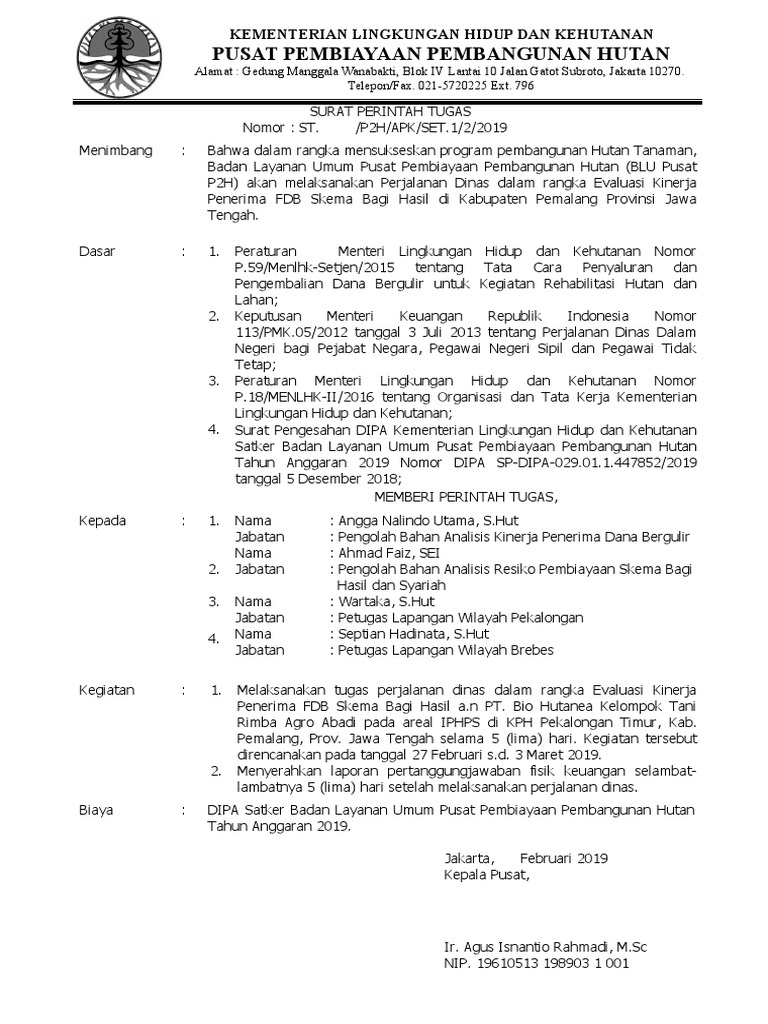 Surat Undangan KARO PEG | PDF