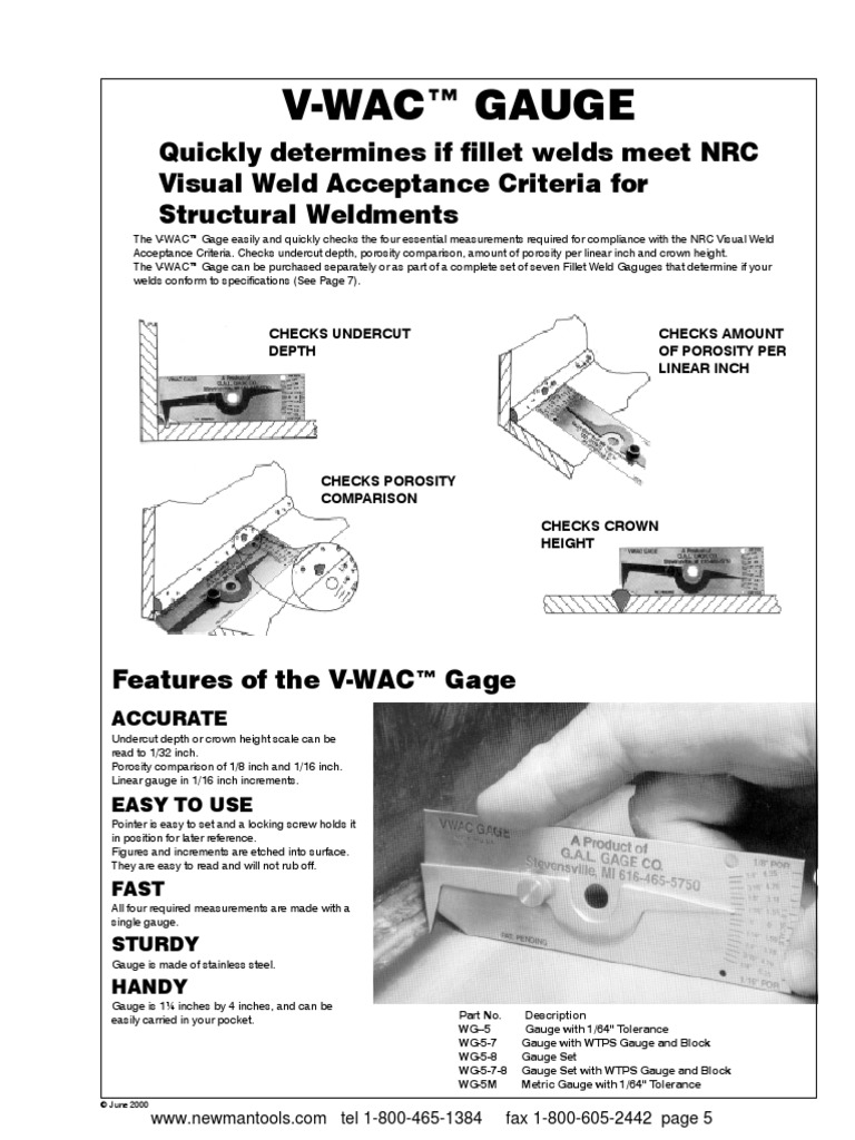 V-Wac Gauge | PDF | Metalworking | Industrial Processes