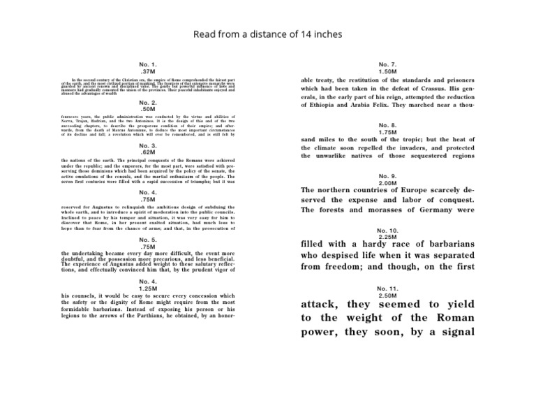 Jaeger Chart | PDF | Ancient Rome | Ancient Europe