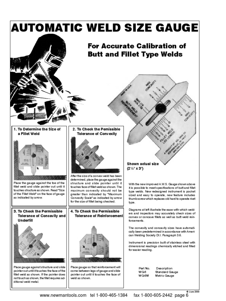 Automatic Weld Size Gauge | PDF | Welding | Construction