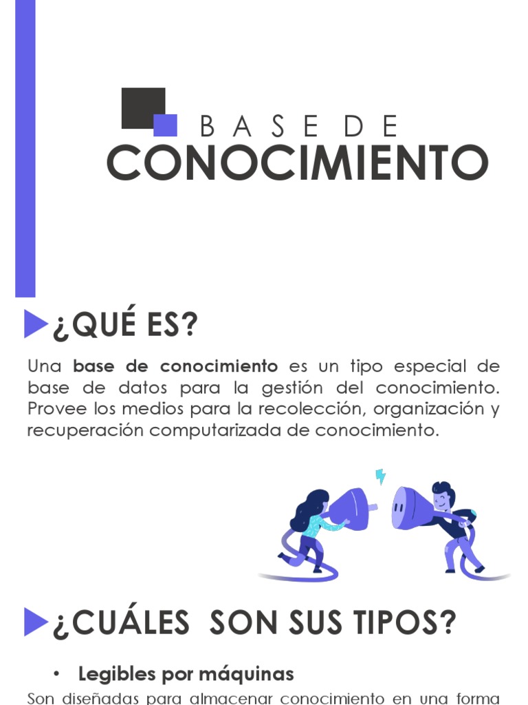 Base de Conocimiento | PDF