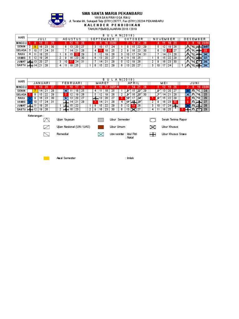 Kalender Akademik | PDF