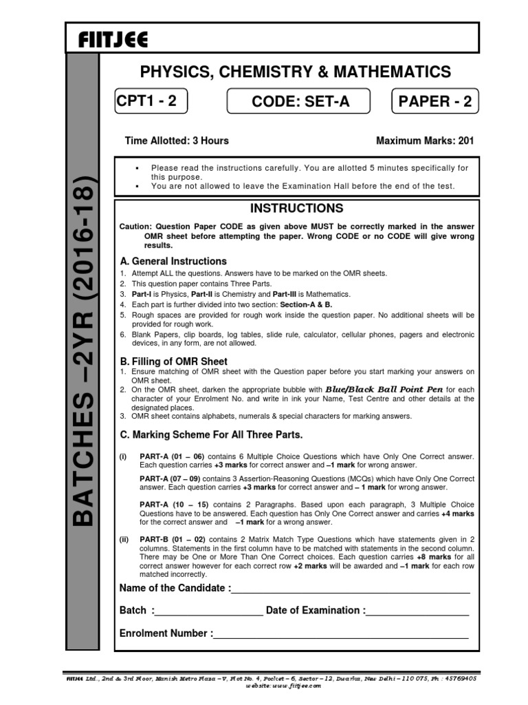 Allen Score Adwanced Paper | PDF | Tension (Physics) | Force