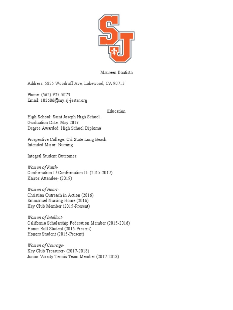 Maureen Bautista SC Resume | PDF