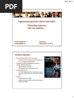 Introduction To Conceive, Design, Implement and Operate (CDIO) | PDF | Brainstorming | Thought