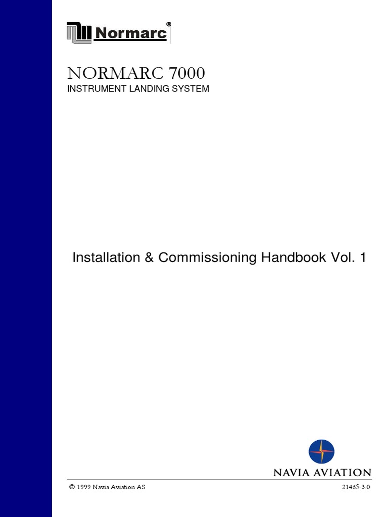 Normarc 7000 Instr Landing Sys Installation and Commissioning Handbook ...