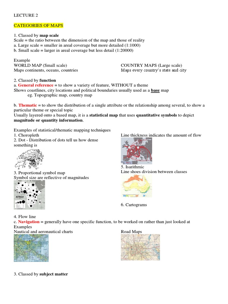 Geog1005 Lecture 2 | PDF | Map | Infographics