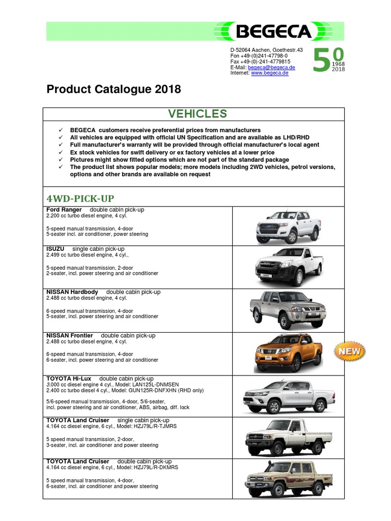 BEGECA Product Catalogue 2018 en | PDF | Light Emitting Diode | Pickup ...