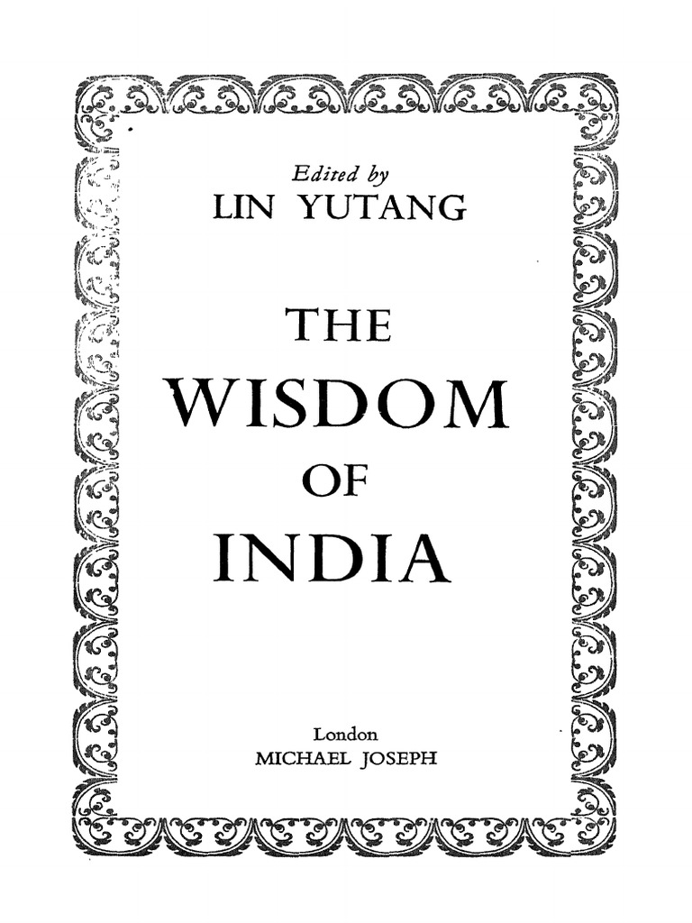 The Wisdom of India | PDF