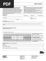 DVA Dental Prior Approval Request Form | PDF | Dentist | Dentistry