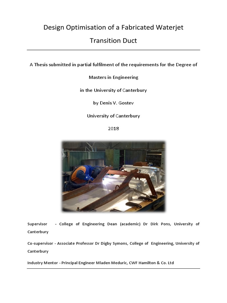 Gostev Denis Masters Thesis Pdf Fatigue Material Finite Element Method