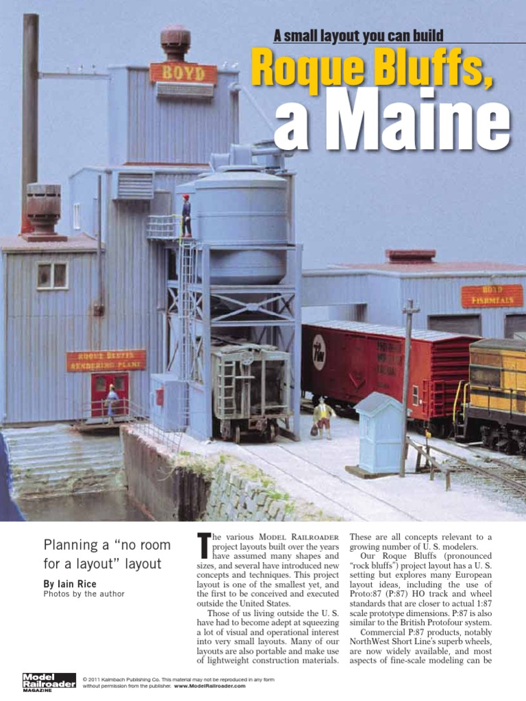 Iain Rice Roque Bluffs Oct 2003 | PDF | Rail Transport Modelling | Rail ...