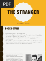The Stranger - Albert Camus | PDF | Albert Camus