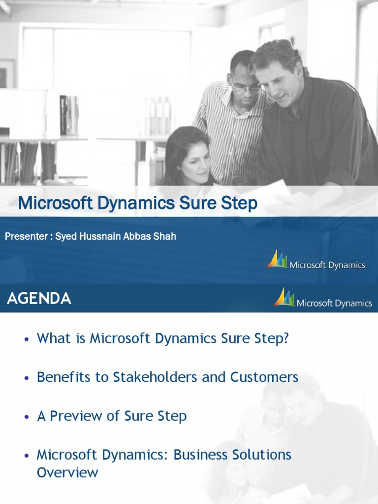 Sure Step Presentation | PDF | Project Management | Enterprise Resource ...