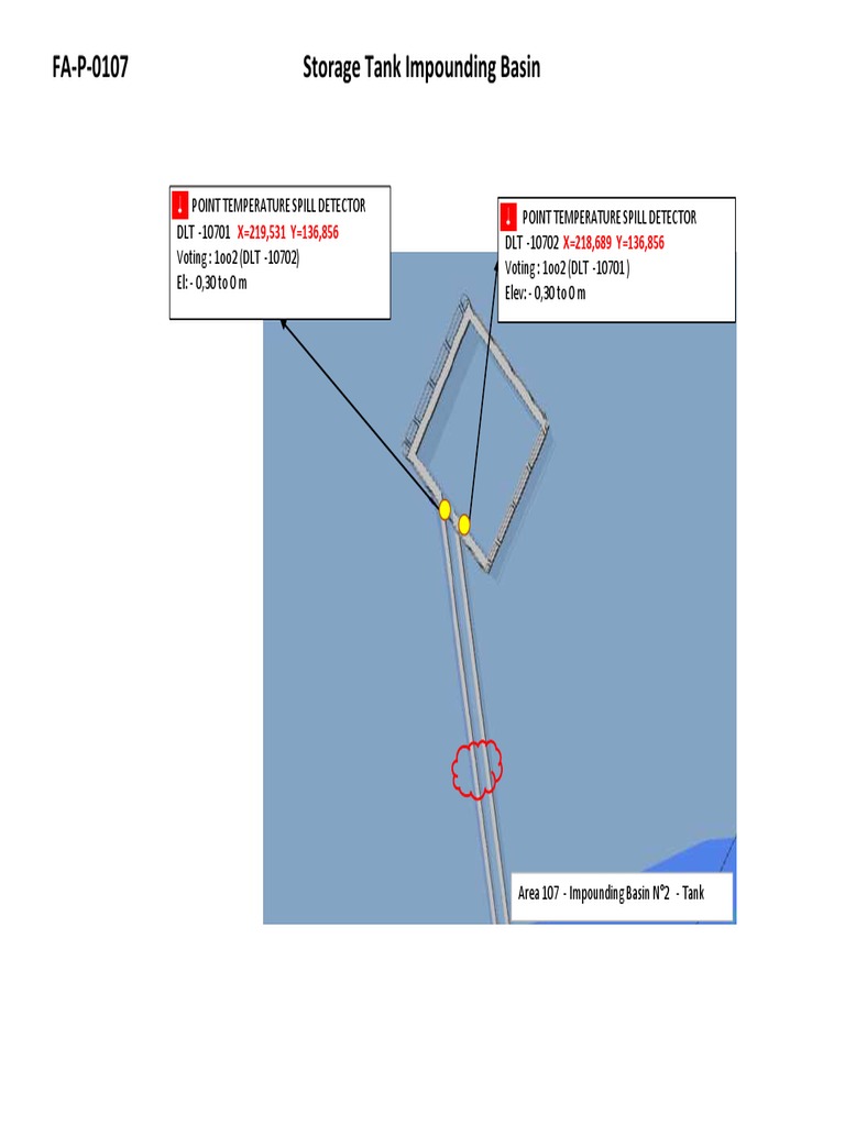 FA-P-0107 Storage Tank Impounding Basin | PDF
