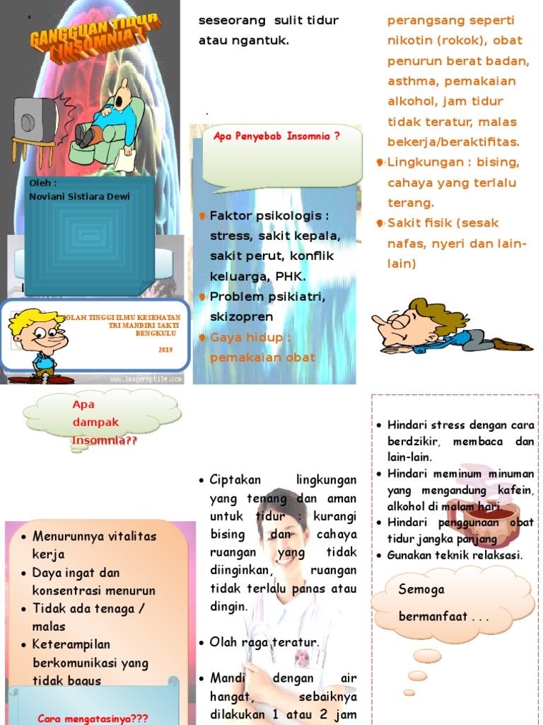 Leaflet Insomnia | PDF