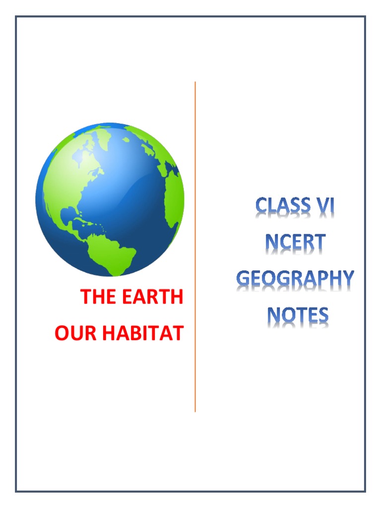 6th Geography | PDF | Atmosphere Of Earth | Longitude