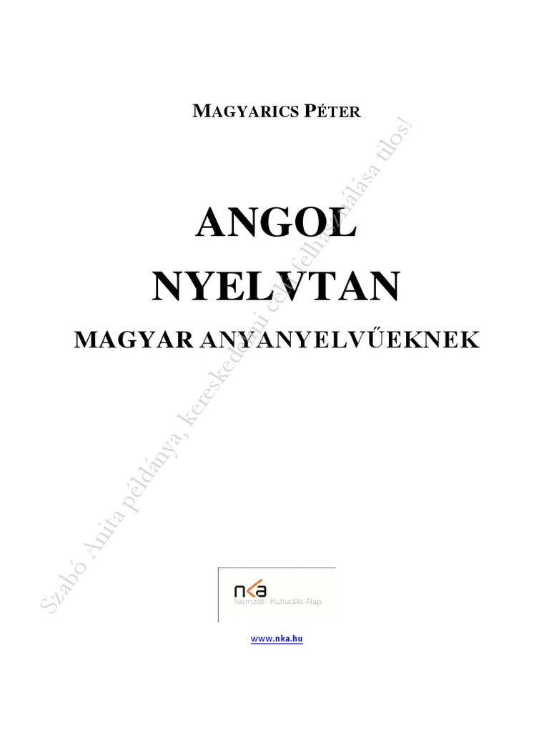 Ebook ANGOL - MAGYAR PDF | PDF
