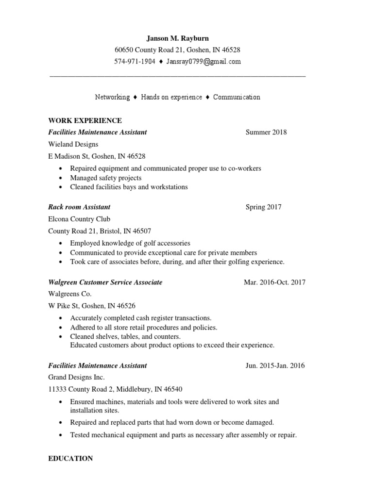 Real Resume For Website | PDF
