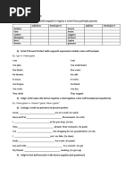 Elenco Verbi Irregolari Inglesi | PDF