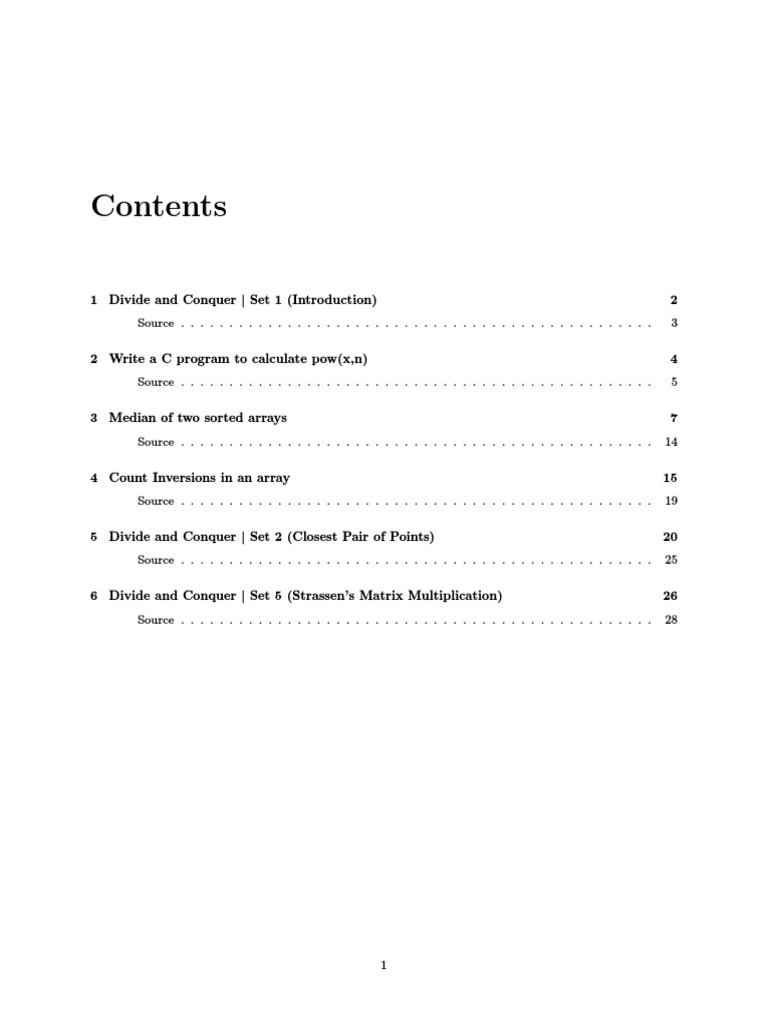 Divide and Conquer | PDF | Mathematical Logic | Software Engineering