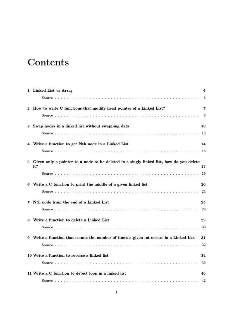 Linked Lists | PDF | Pointer (Computer Programming) | Subroutine Linked Lists | PDF | Pointer (Computer Programming) | Subroutine
