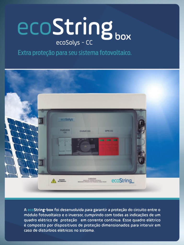 Datasheet String Box Ecosolys Ecostring | PDF