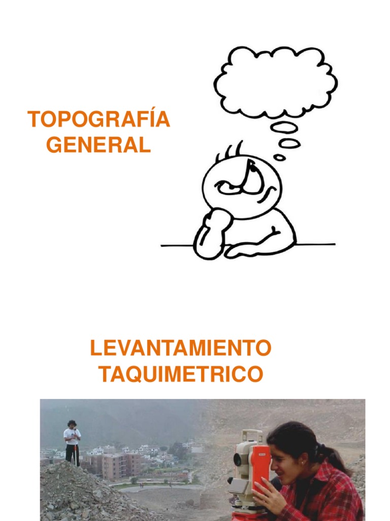 Taquimetría: Métodos y Aplicaciones | PDF | Azimut | Topografía