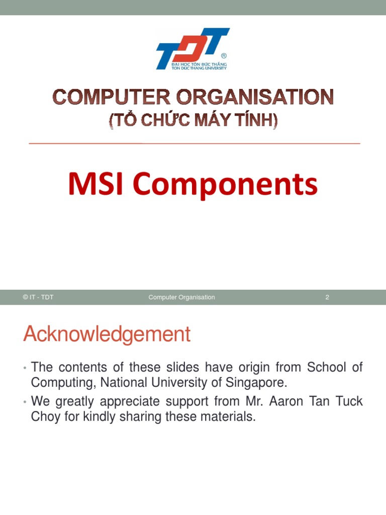 MSI | PDF | Logic | Digital Electronics