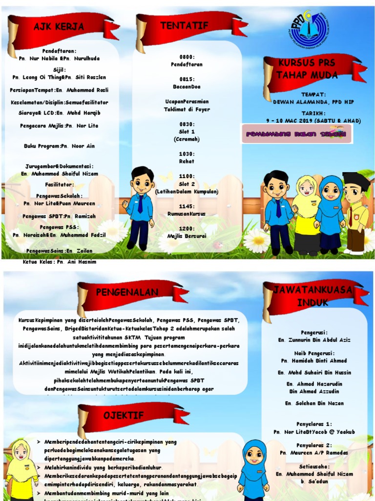 Pamplet Kursus Kepimpinan 2019 | PDF