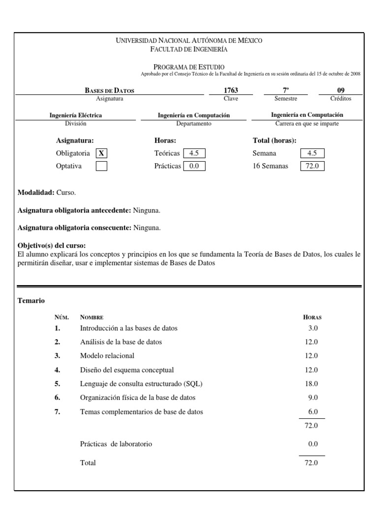 Bases de Datos PDF | PDF | SQL | Modelo relacional