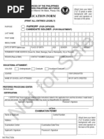 Individual PFT Clearance Card | PDF | Medicine | Clinical Medicine