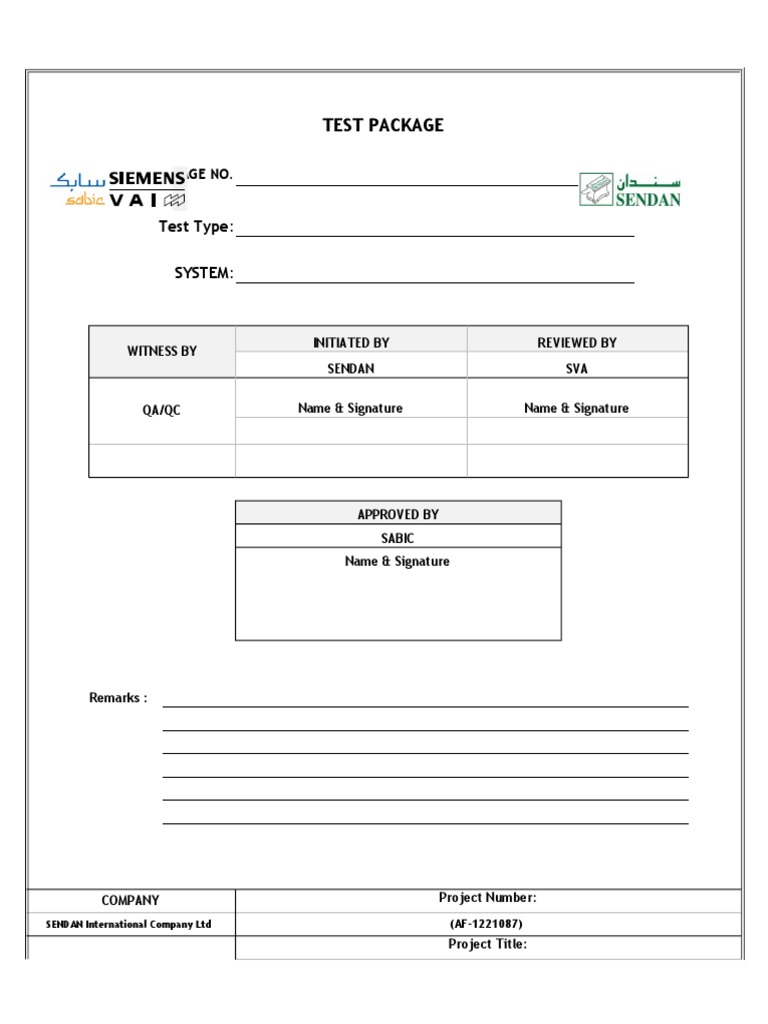 Test Pack | PDF | Pipe (Fluid Conveyance) | Gas Technologies